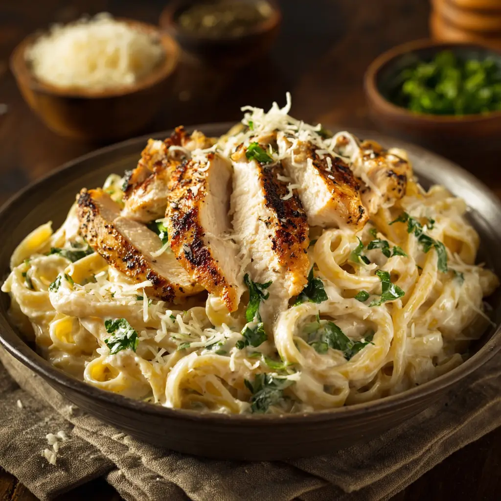 Creamy Chicken Alfredo Recipe – Easy, Rich & Perfect for Dinner